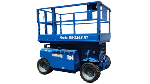 32 Ft Electric Scissor Lift | Action Equipment & Event Rentals