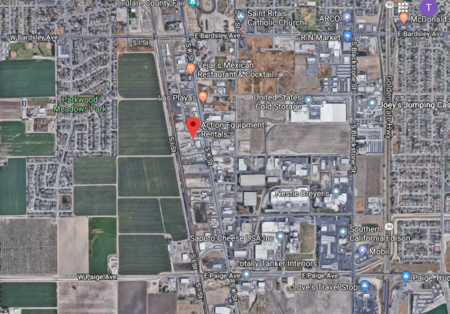 Tulare California | Action Equipment & Event Rentals